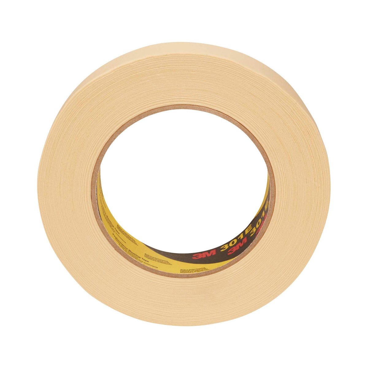 3M™ Performance Industrial Masking Tape 301E, 36 MM X 50 M, 24 Roll/Ca ...