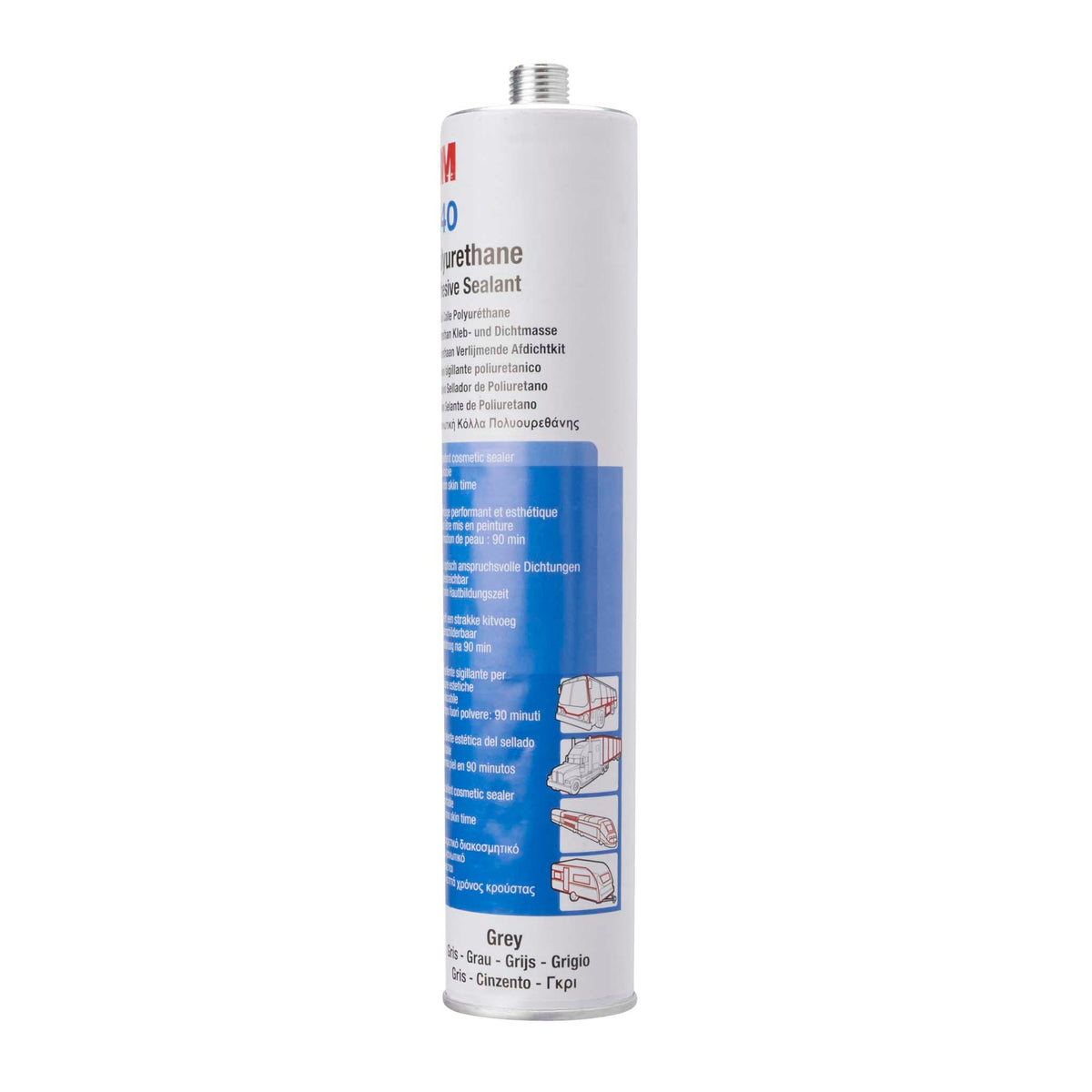 3M™ Polyurethane Sealant 540, Gray, 310ML, 12 Each/Case — Tapes.co.uk