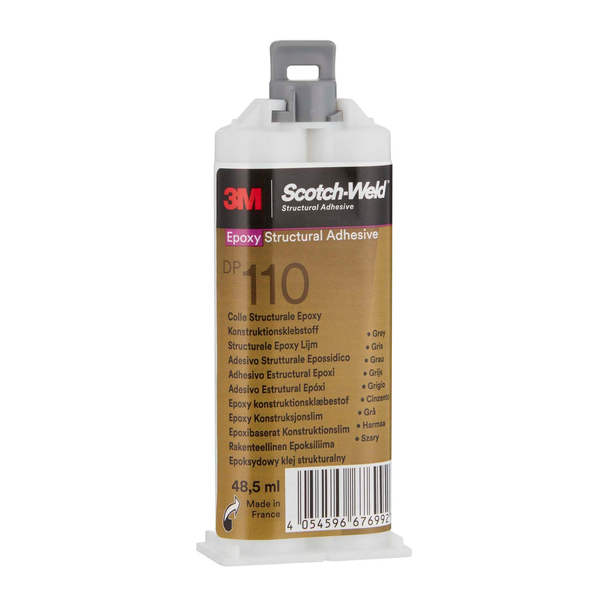 3M™ Scotch-Weld™ Epoxy Structural Adhesive DP110, Gray, 48.5 mL, 12 Ea ...